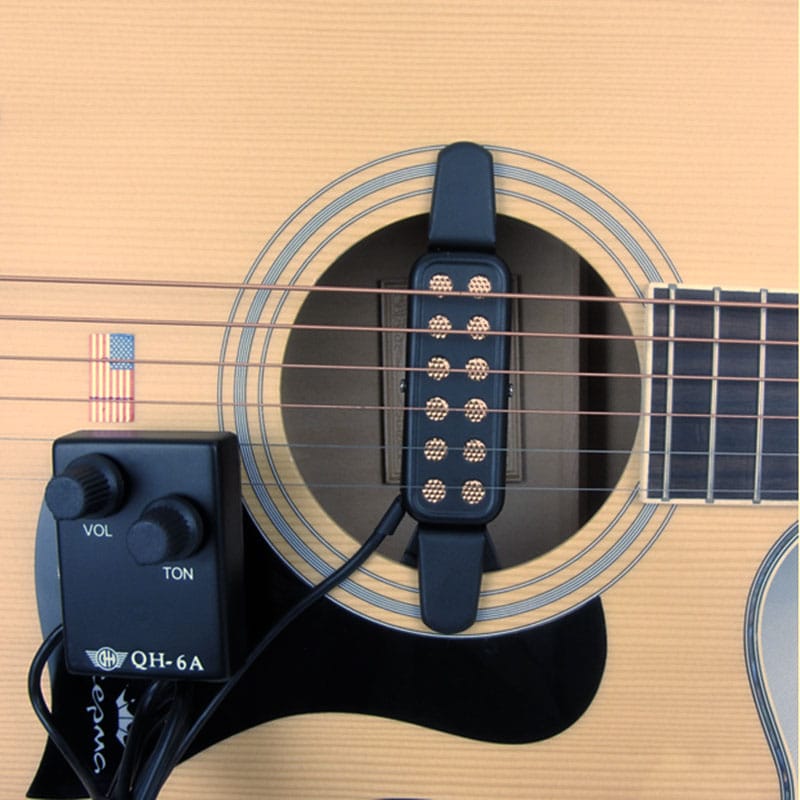 Acoustic Instrument Electrifier Sound Hole Guitar Pickup Pro – Mini Mic